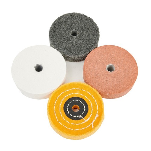 Precision Grinding and Polishing with 3 Inch Bench Grinder Wheels 4pcs ...