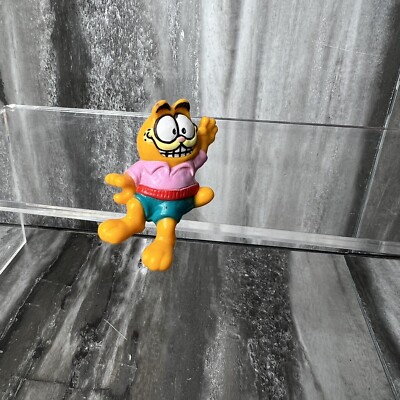 Vintage Garfield Figure Figurine Toy 1978 1981 United Feature Syndicate ...