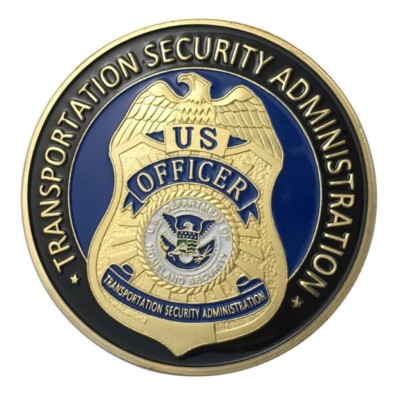 U.S. United States Transportation Security Administration TSA Gold ...