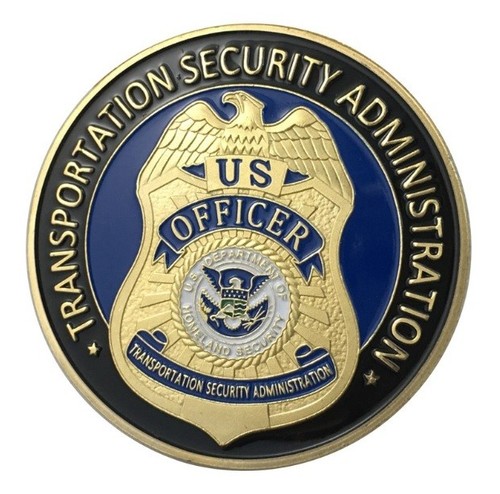 U.S. United States Transportation Security Administration TSA Gold ...