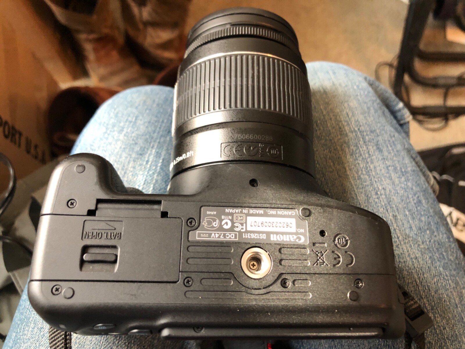 Canon 3ti Camera comes with (5) batteries, works great. | eBay