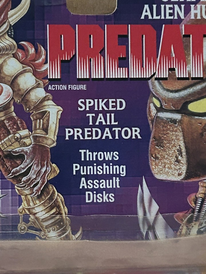 PREDATOR 1994 Kenner Spiked Tail Predator 5" Action Figure | eBay