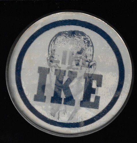 Metal Backed 1950s I Like Ike Eisenhower Prez Campaign Lenticular ...