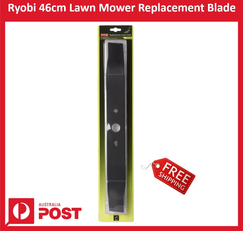 New Ryobi 46cm Lawn Mower Replacement Blade suits RAC4005 + Free ...