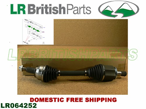 LAND ROVER FRONT AXLE SHAFT LH RANGE ROVER 13 SPORT 14 DISCOVERY ...