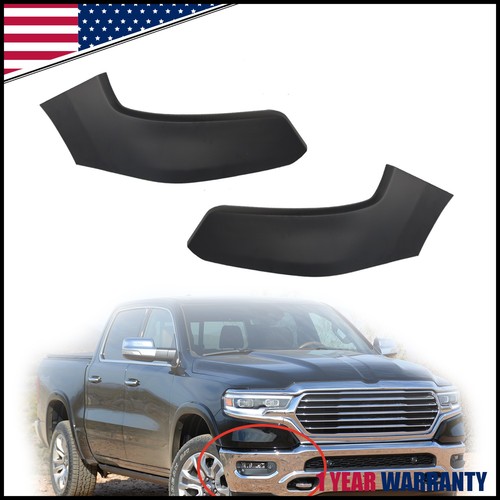 Front Upper Bumper End Set For 2019-2022 Ram 1500 68403910AE 68403911AE ...
