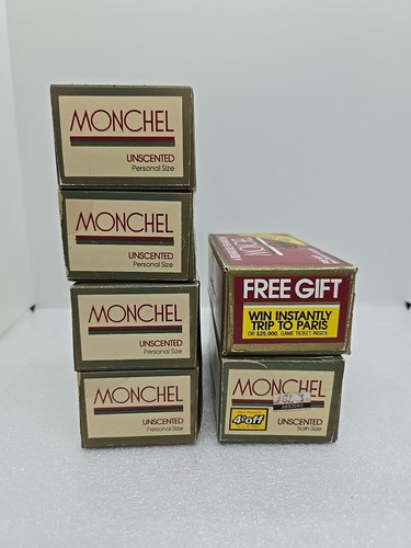 14 Vtg NOS 1980's Monchel w/Moisturing Glycerelle Pearl White Shell ...