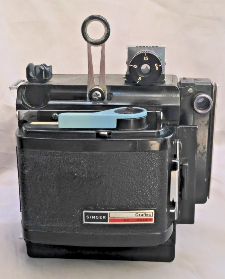 Graflex Century Graphic 2x3 Camera w/ Flash and Roll Holder | eBay