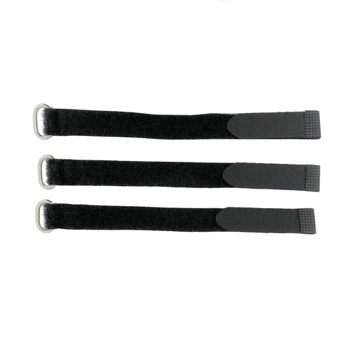 3 PCS Hook Loop Watch Straps Nylon Sports Waterproof Band Black Blue ...
