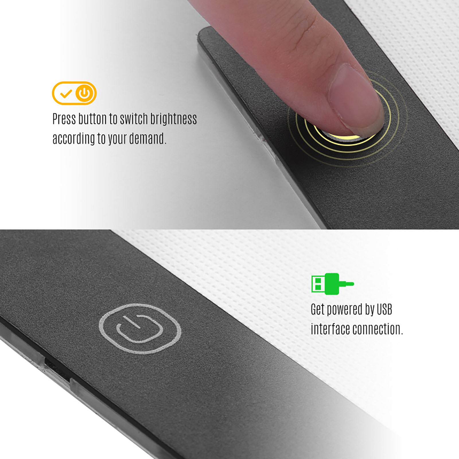 A5 LED Light Pad Slim Copyboard Tracing Drawing Digital Graphic Tablet ...