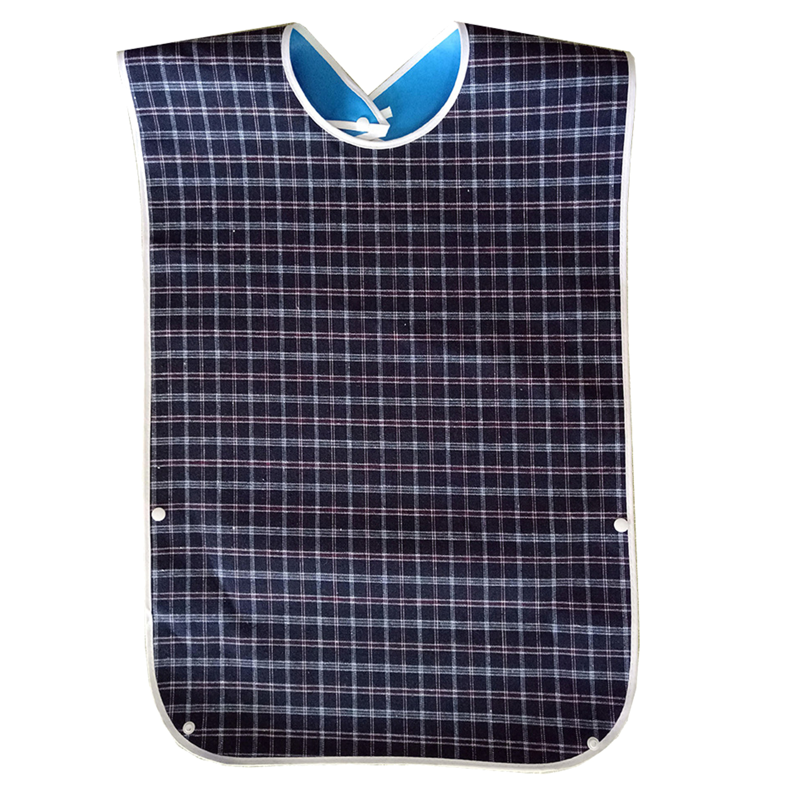 Elder Bib Reusable Collapsible Eating Drinking Clothing Protector Apron ...