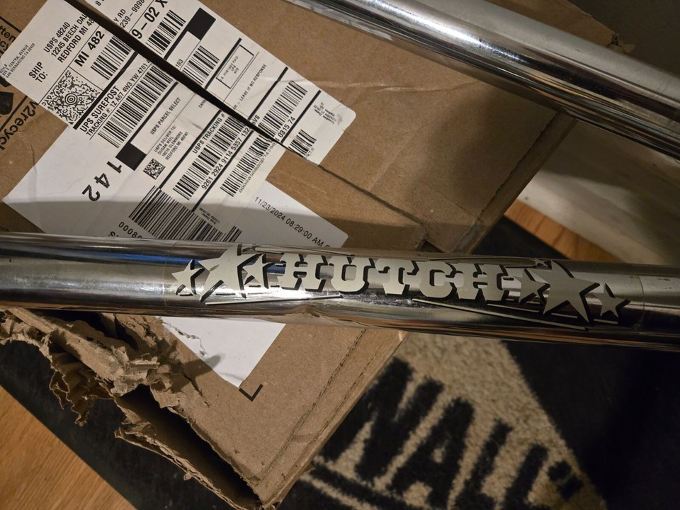 OLD SCHOOL PRE SERIAL # DRILLED BRAKE BRIDGE HUTCH FRAME JUDGE FORK ...