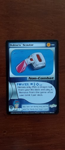 DBZ TCG Vintage Frieza Saga Bulma's Scouter Rare Non-Combat Unlimited ...