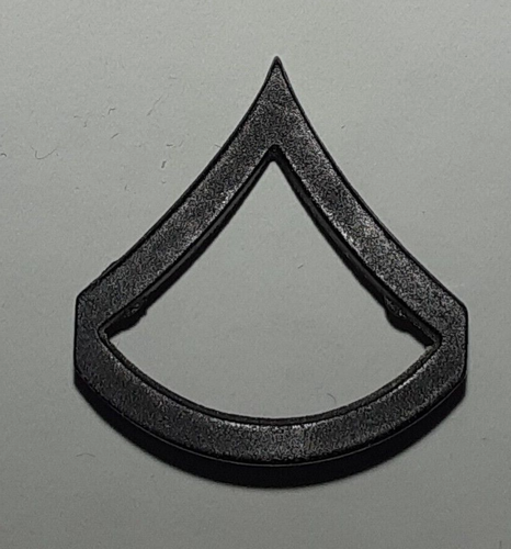 Vintage Subdued US Army Private 1st Class PFC E3 Rank Clutchback Lapel ...