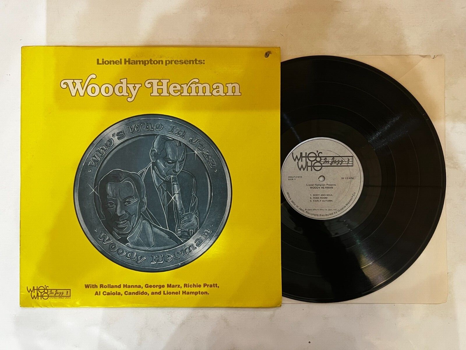 Woody Herman – Lionel Hampton Presents: Woody Herman LP- WWLP 21013 | eBay