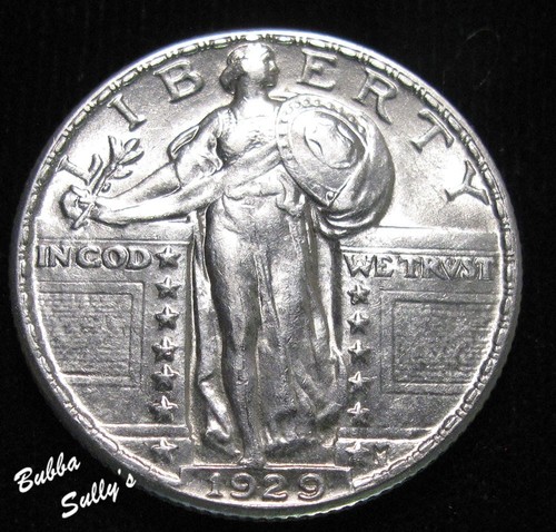 1929 Standing Liberty Quarter ABOUT UNCIRCULATED ++ | eBay