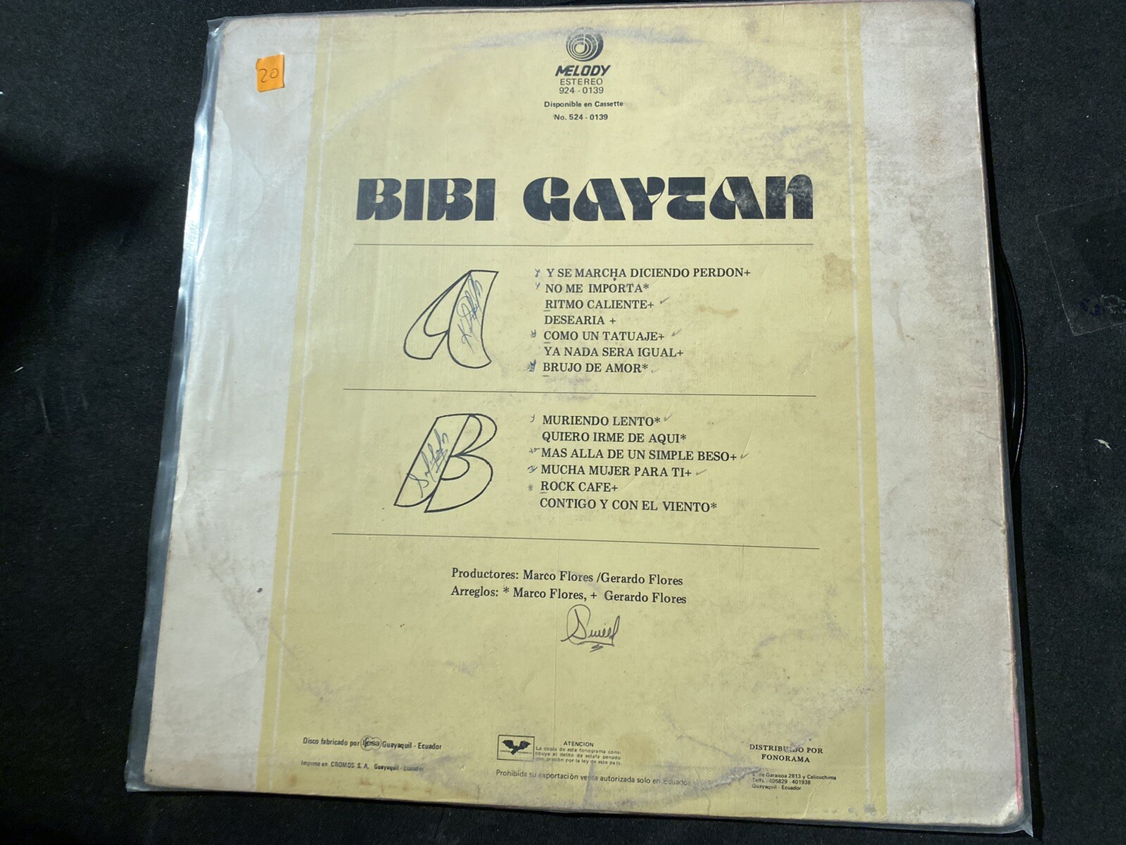 Bibi Gaytan Lp 1992 Ecuador Selena Shakira Guzmán Thalia Trevi Thalia ...