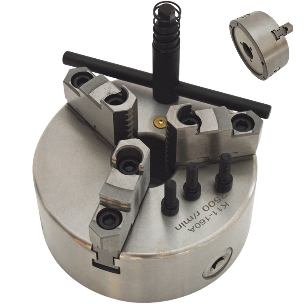 K11-160A Self-centering Three-jaw Chuck Cast Iron Lathe Chuck | eBay