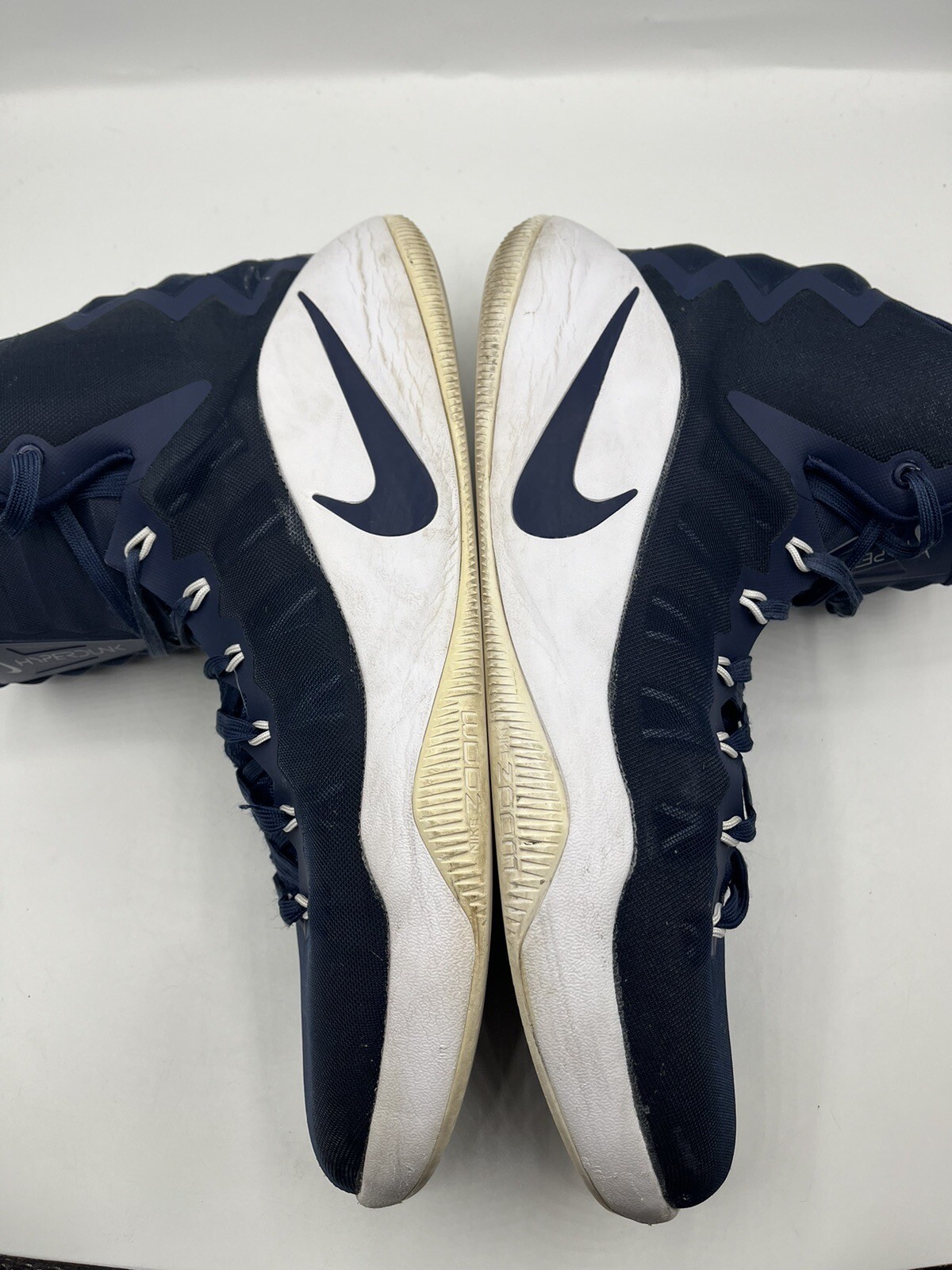 Nike Air Zoom Hyperdunk 2016 Navy Blue White Men's Si… - Gem