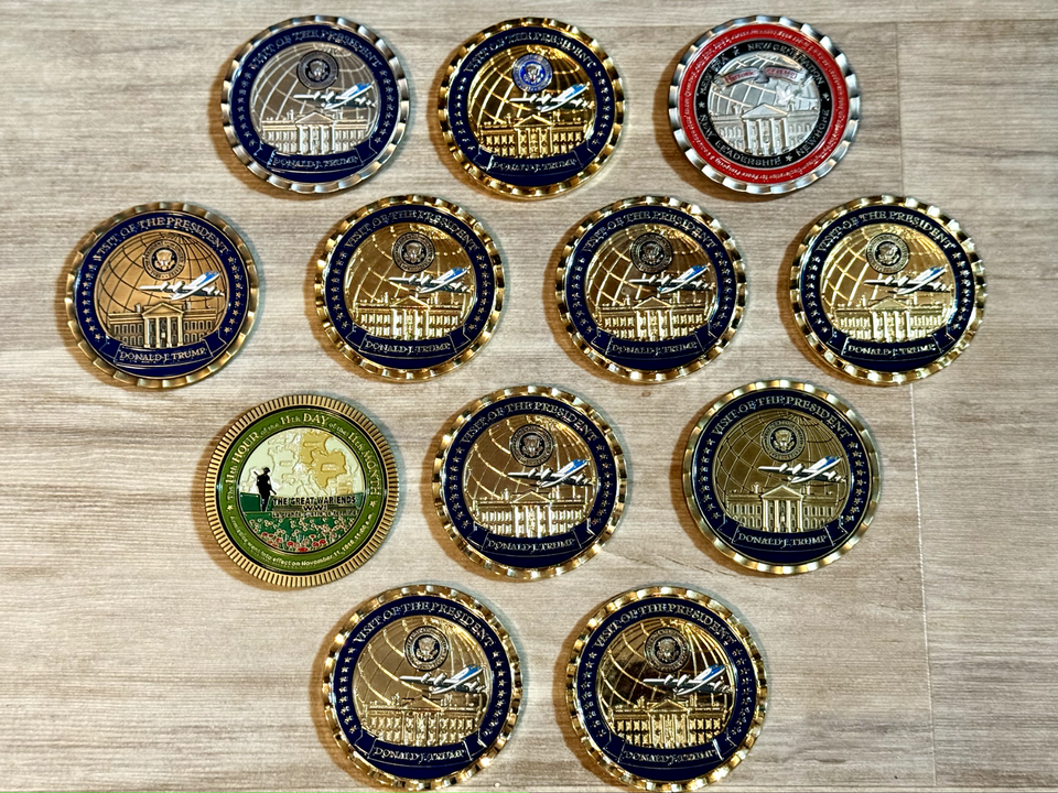 Official POTUS 45 Donald J Trump Challenge Coins 2018 | eBay