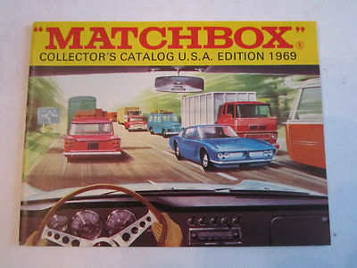 1969 MATCHBOX CATALOG - U.S.A EDITION - MINT - 46 PAGES - 6" X 4 1/2 ...