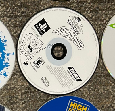 SpongeBob SquarePants SuperSponge PlayStation ps1 -Disc Only Tested ...