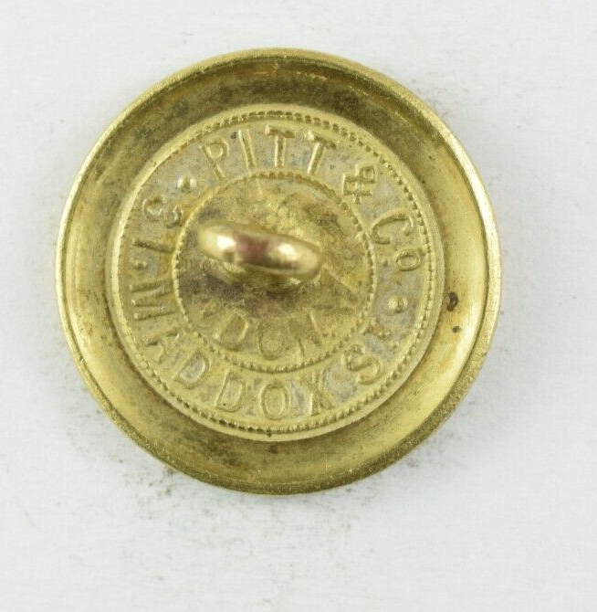 19th C. Royal British Buccleuch Hunt Club 1 Piece Uniform Button ...