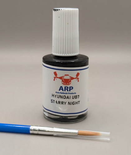 For HYUNDAI Code UB7 STARRY NIGHT Automotive Touch up Paint + Free ...