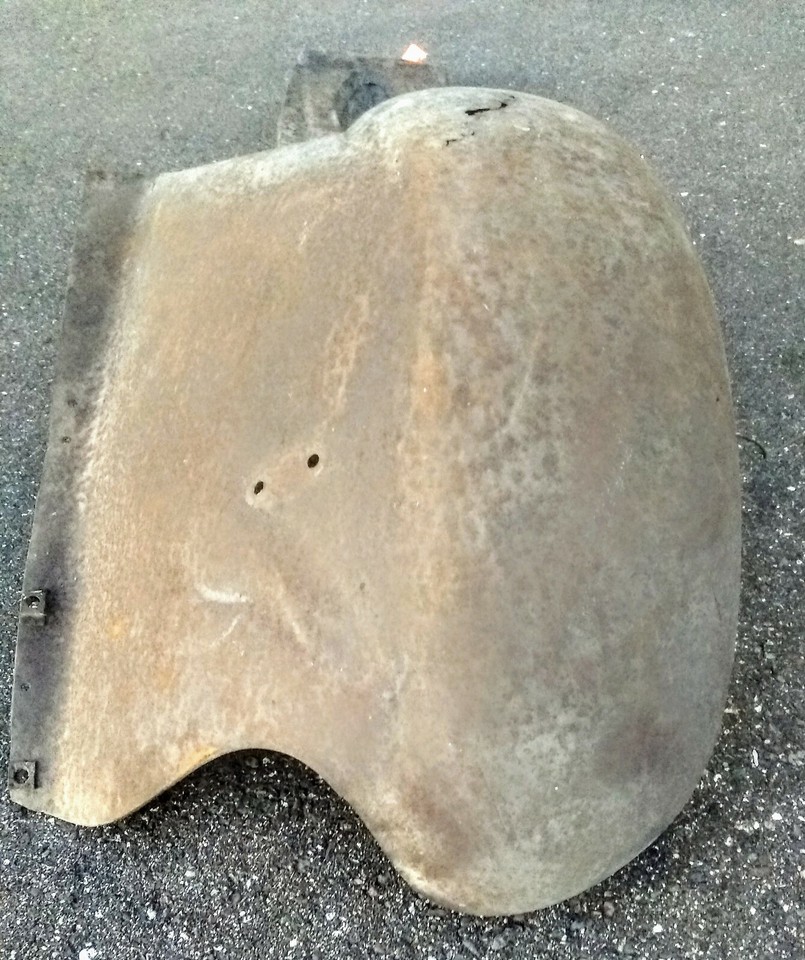 1928 - 1929 Model A Ford Driver's Side (LH) Used Steel Front Fender w ...