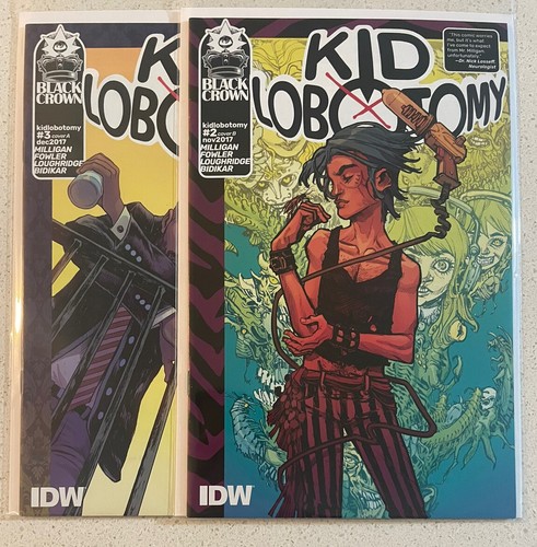 Kid Lobotomy #2, 3 of 6 - 2017 IDW Publishing Combine Post | eBay