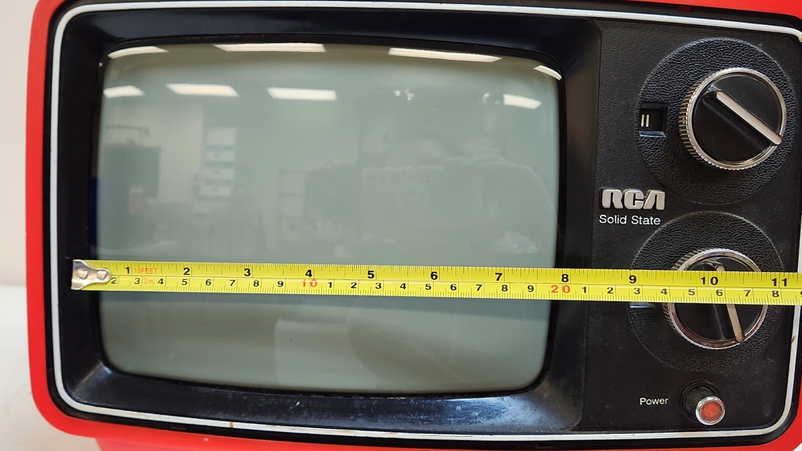 Vintage 1970s RCA Solid State TV Television Set 9" Screen AB 095A ...