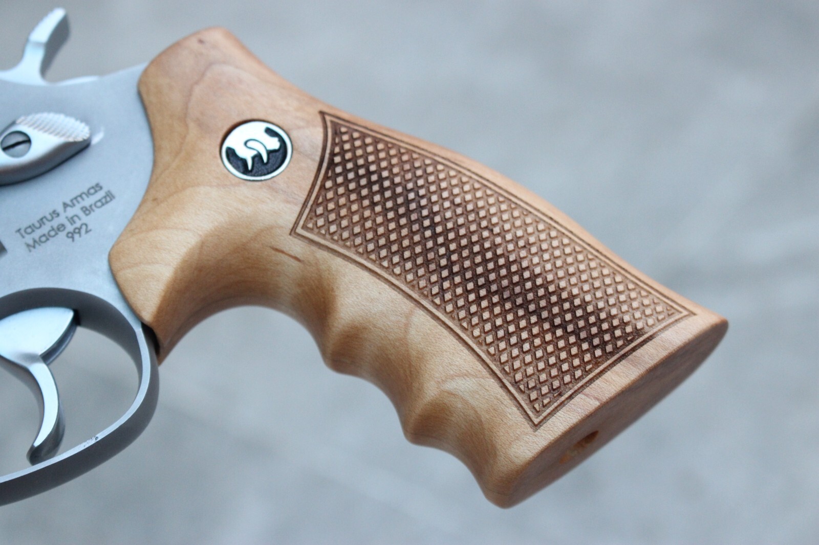 Taurus Tracker Judge Wood Grips For Model 627 415 692 Engraved Oil ...