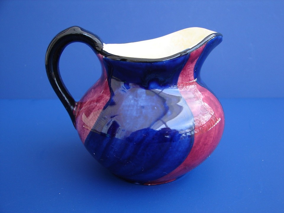 H & K Tunstall LUSCIOUS Cream Pitcher Made in England Pottery Beautiful ...
