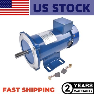 New DC Motor 12V 1/2HP 56C 1750RPM TEFC Permanent Magnet MD0505E | eBay