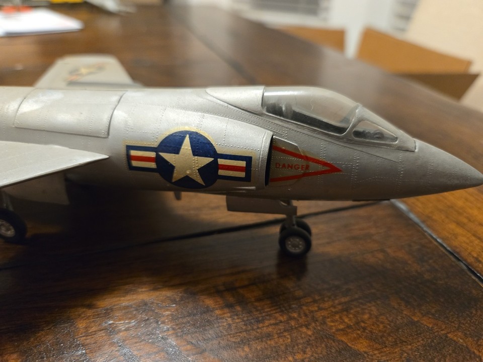 Lindberg 1:48 Grumman F11F-1 Tiger Vintage Model Airplane Kit 531-98 ...