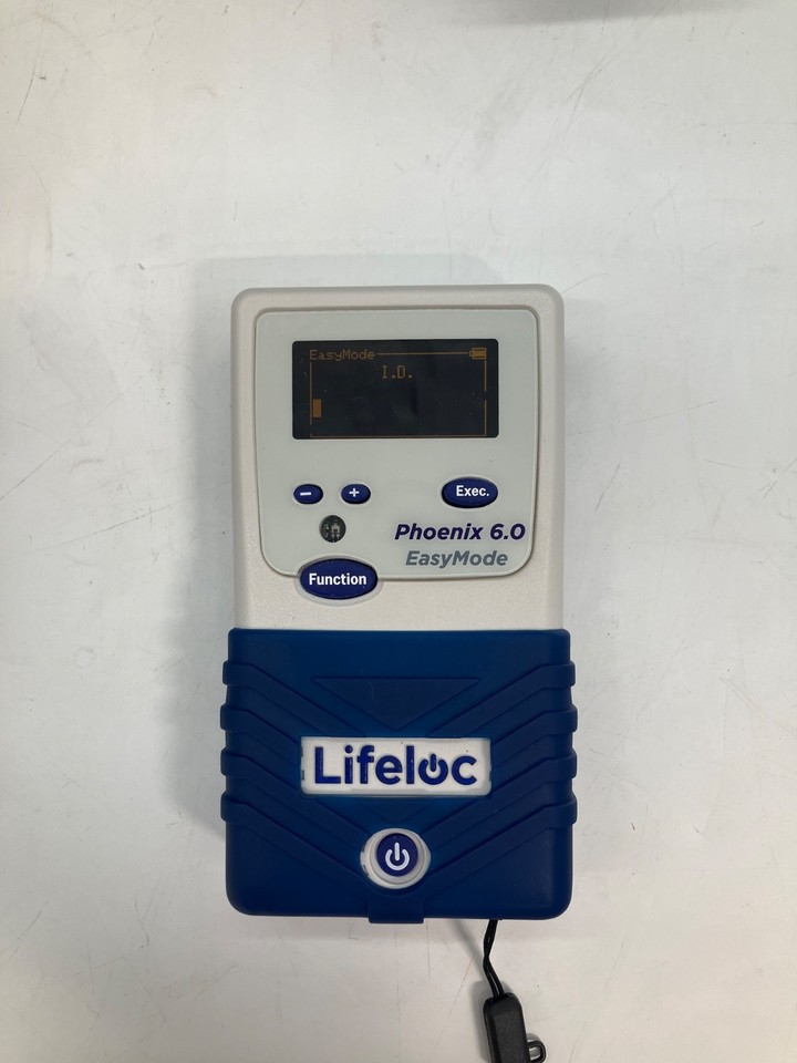 Lifeloc Phoenix 6.0BT Kit Printer Breathalyzer DOT w/ Case 30 Day ...
