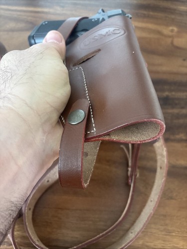 Military USMC Shoulder Holster Leather Right Handed Pilot Tank ...