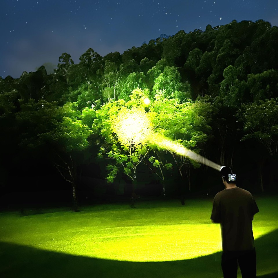 Coon Hunting Lights,High Power LED Headlamp Spotlight,Waterproof Super ...