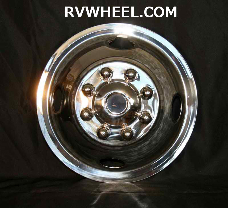 Workhorse 16" 8 lug motorhome hubcap rv simulator front piece snap on ...