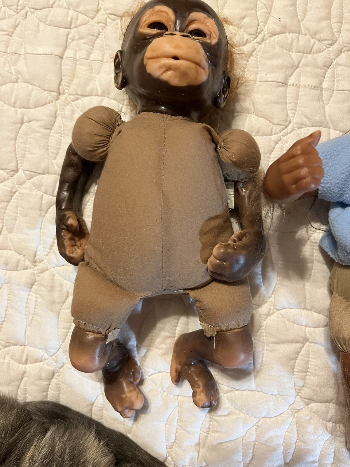The Ashton-Drake Galleries 16 inch Realistic Newborn Baby Monkey Doll ...