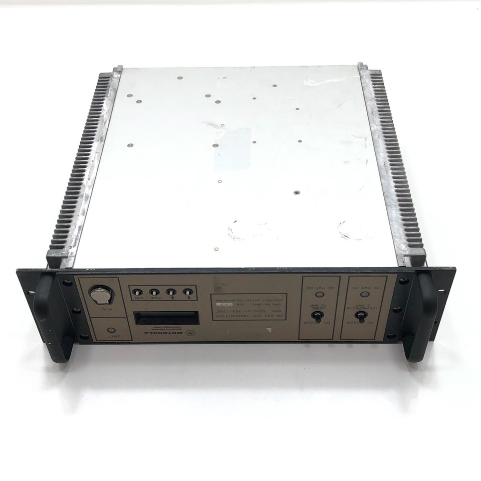 Motorola CM-200 VHF Radio Transmitter Base Station for Aviation General ...