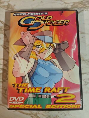 Fred Perry's Gold Digger the Time Raft 2 DVD Special Ed Anime Antarctic ...