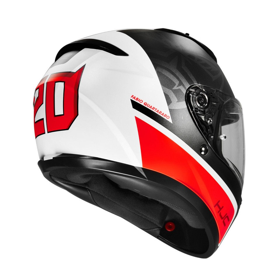 HJC C10 Fabio Quartararo 20 Replica Motorcycle Helmet Motorbike Crash ...