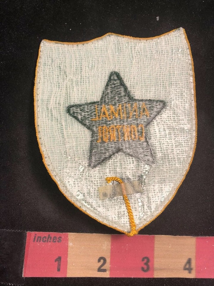 Vtg Virginia ANIMAL CONTROL Patch 00O5 | eBay