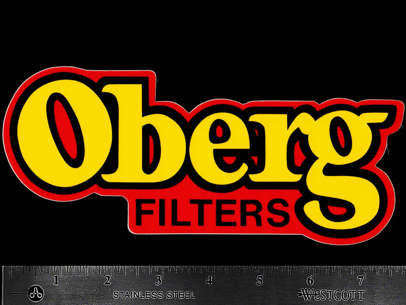 OBERG Filters - Original Vintage 1970's 80's Racing Decal/Sticker | eBay