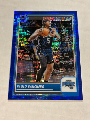 2023-24 PANINI NBA HOOPS PREMIUM STOCK PAOLO BANCHERO 14/75 BLUE PULSAR ...