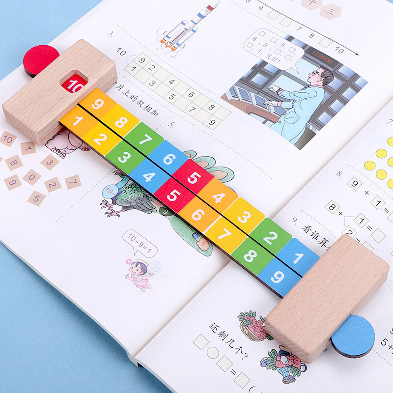 Children Wooden Math Arithmetic Learning Toys Montessori Teaching ...