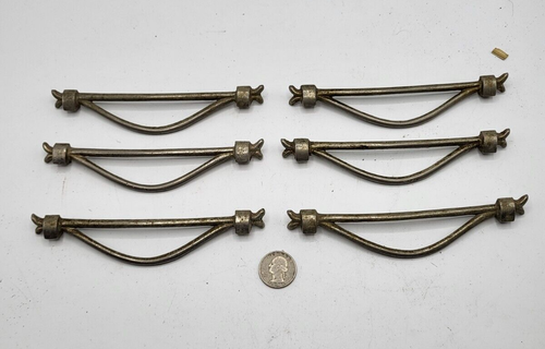 Vintage MCM Lot Furniture Salvage Drawer Handles Pulls Retro Metal Ornate AC1 | eBay