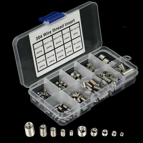 Increase Screw Thread Connection Strength with this 150 Piece Thread ...