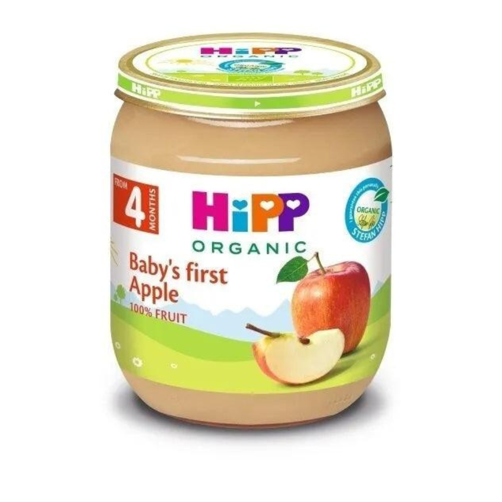 HiPP Organic Baby's First Apple Puree Jar | eBay